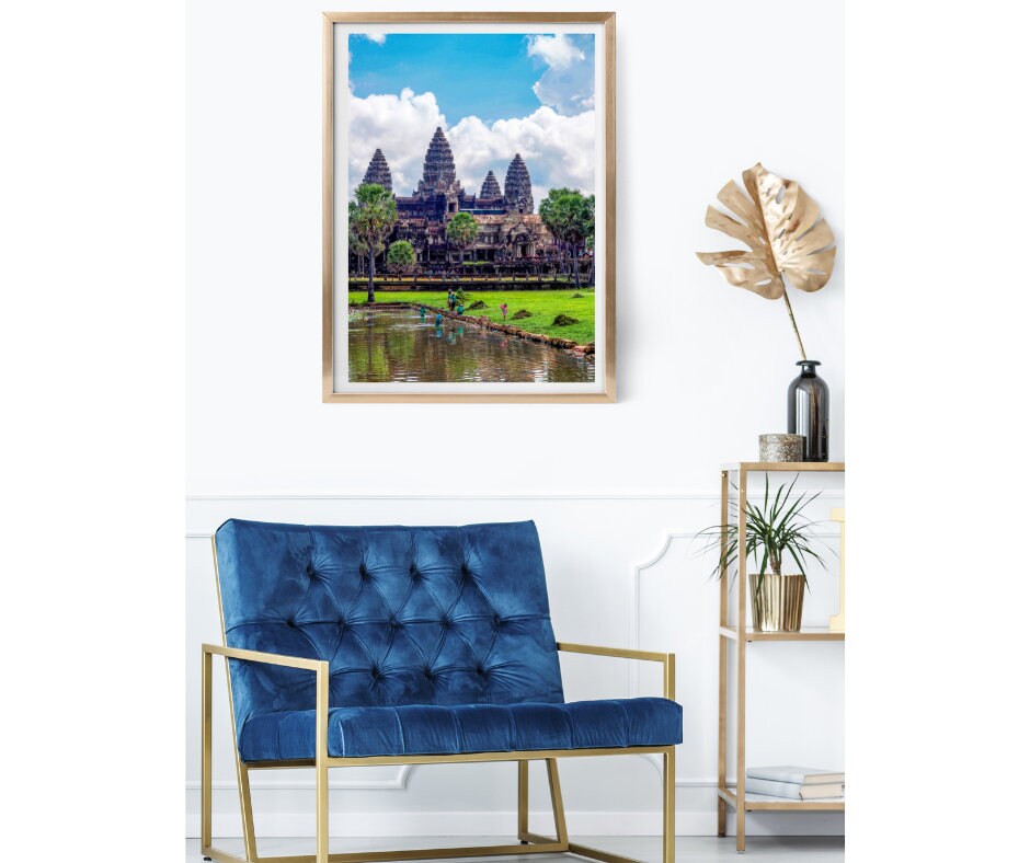 Cambodia, Angkor Wat Poster Print, Travel Photography Digital Wall Art ...