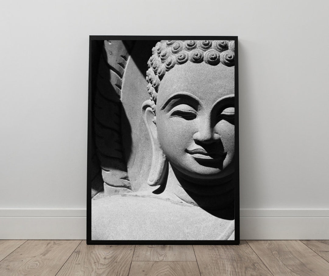 Buddha Poster Print, Photography Digital Print, Home Decor Wall Art ...
