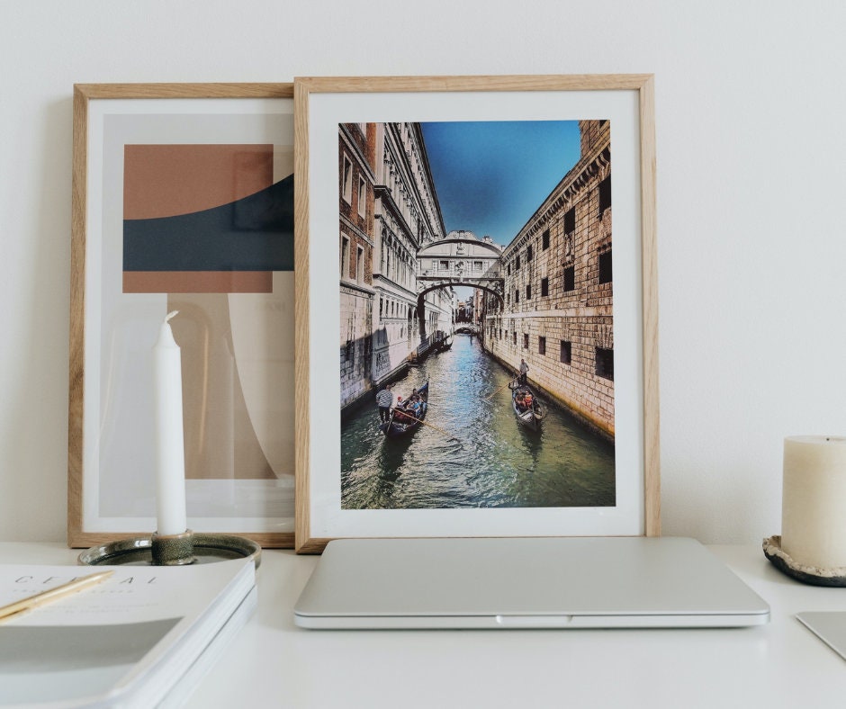 Venice Bridge Poster, Italy Poster Print, Travel Print, Photography ...