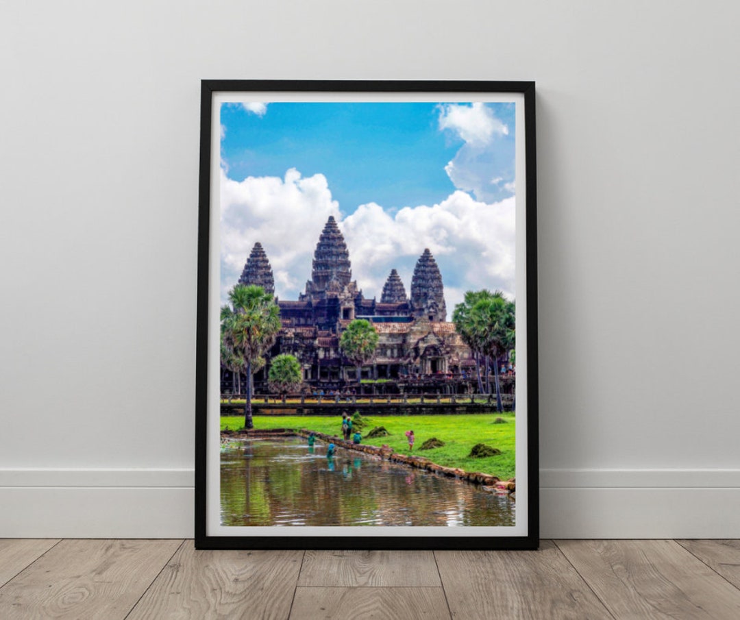 Cambodia, Angkor Wat Poster Print, Travel Photography Digital Wall Art ...