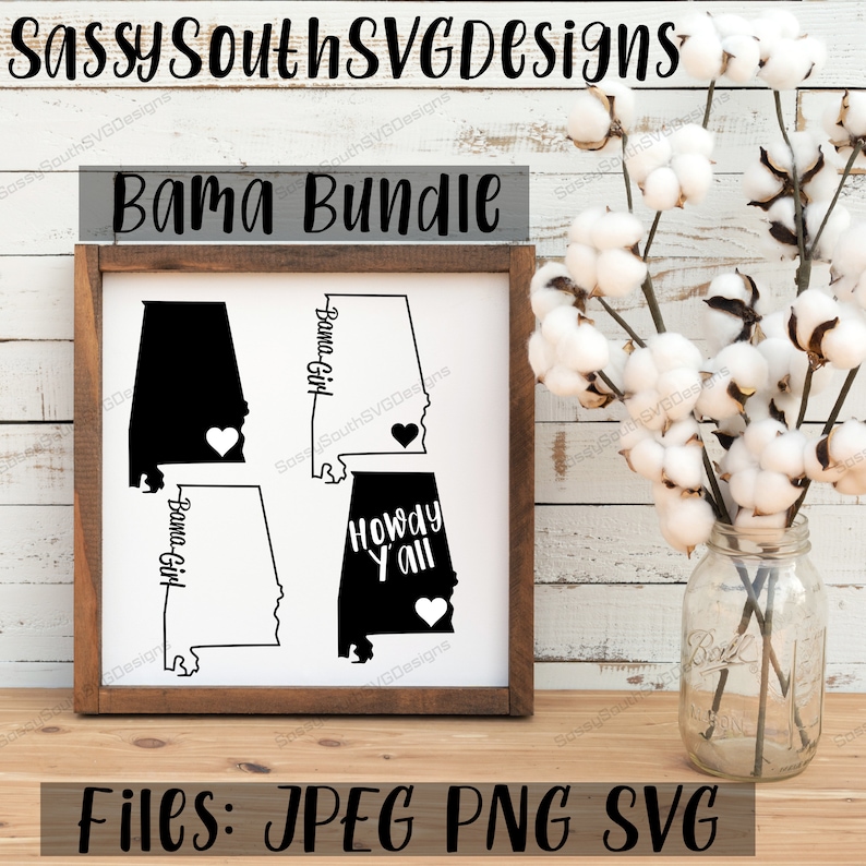 Roll Tide, Alabama Svg, Bama Girl SVG, Alabama State SVG, College ...