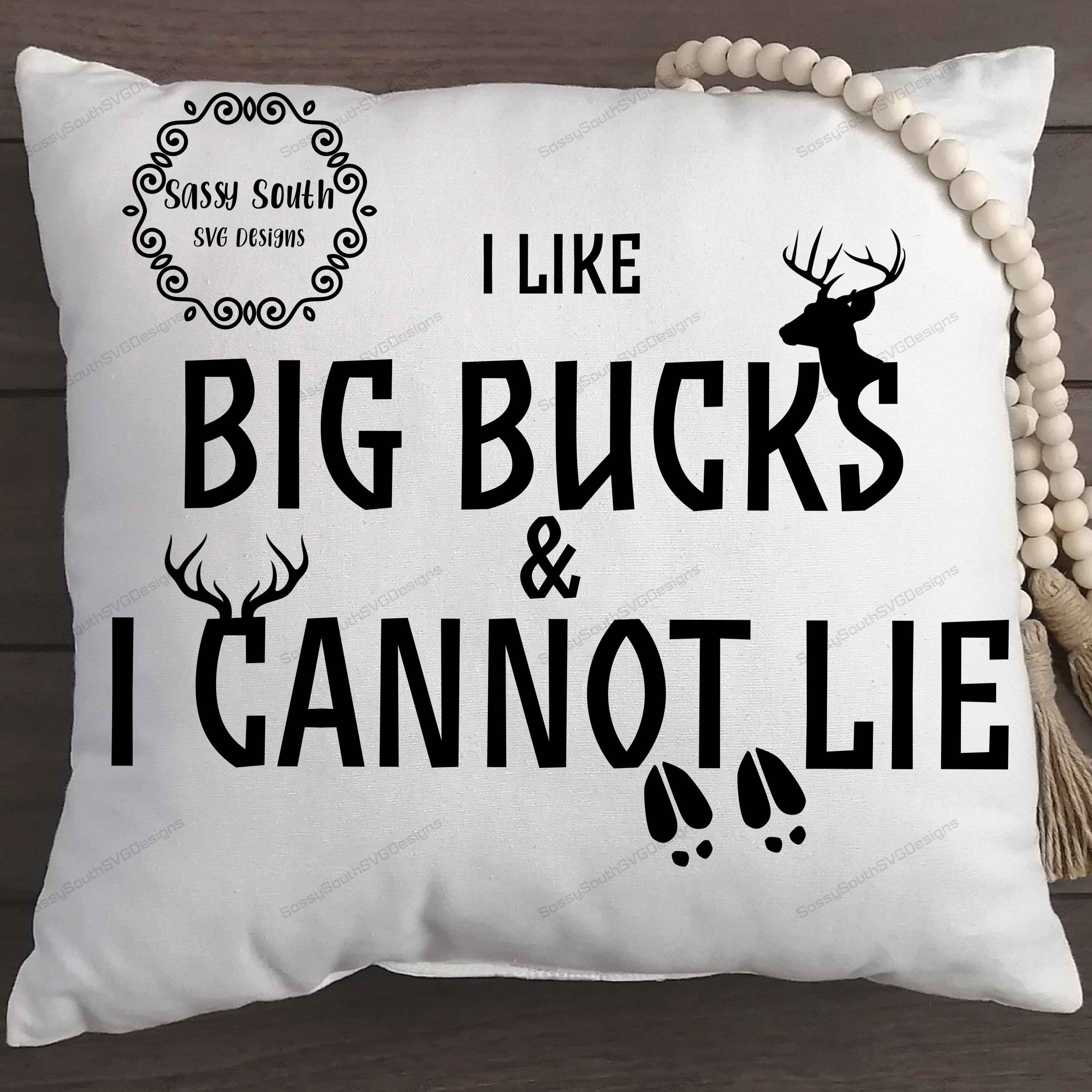 Big Bucks Deer Silhouette, Hunting, Funny Sayings, SVG, Cut File - Etsy