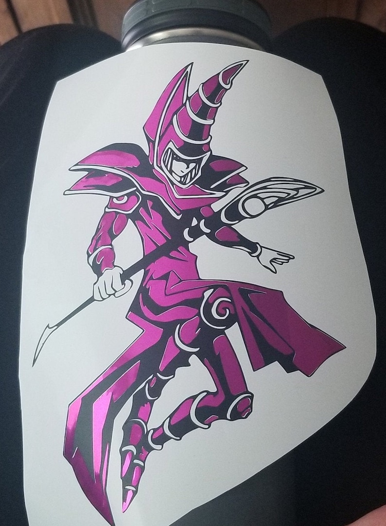 UPDATED - Yugioh - Dark Magician SVG - With Color Layers Now - Etsy