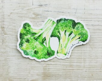 Broccoli Sticker - Etsy