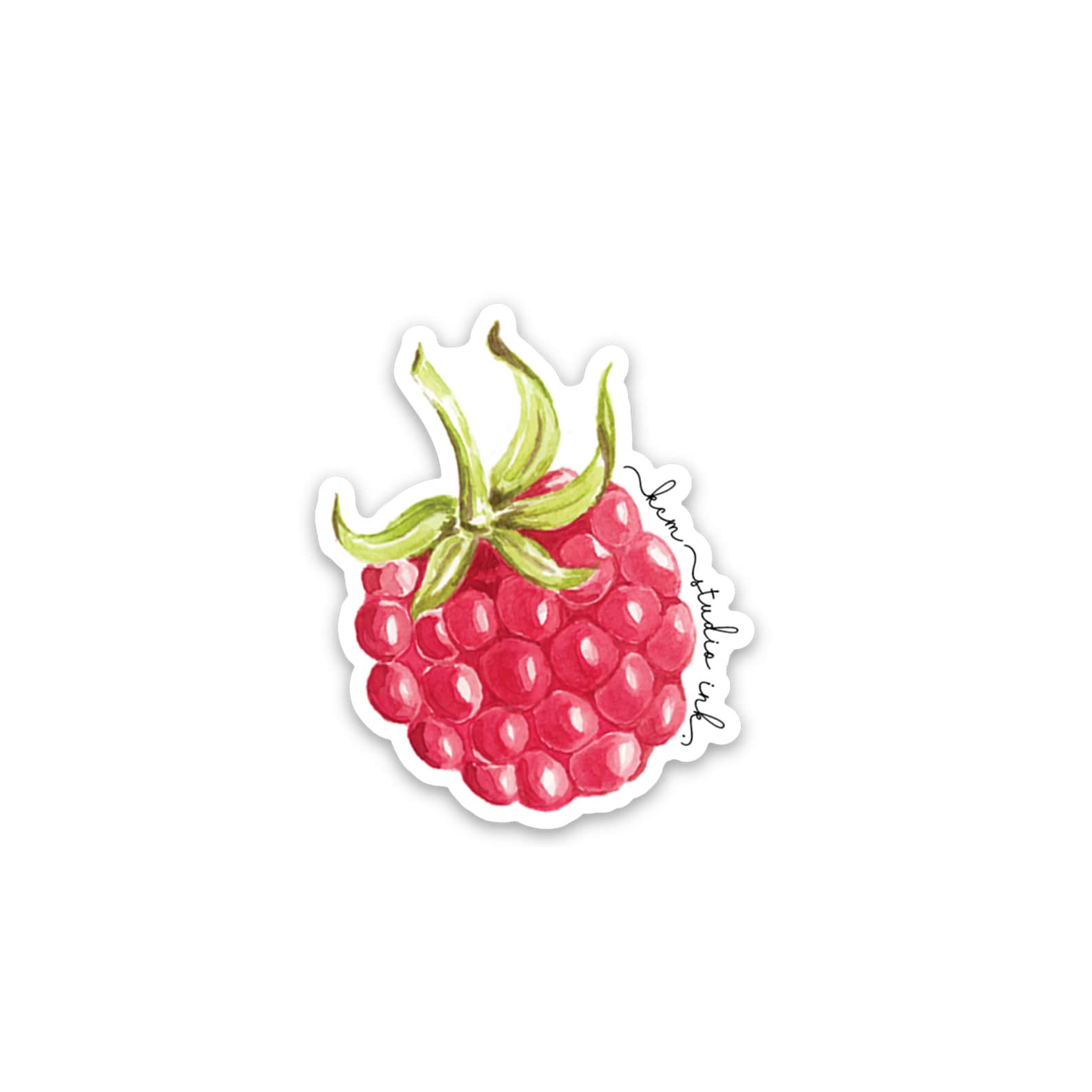 Raspberry Sticker - Etsy