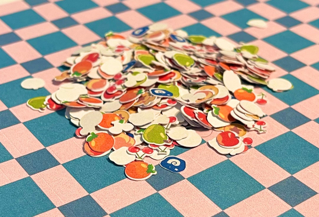 Animal Crossing Fruit and Icons Themed Confetti, Decorations, Party ...