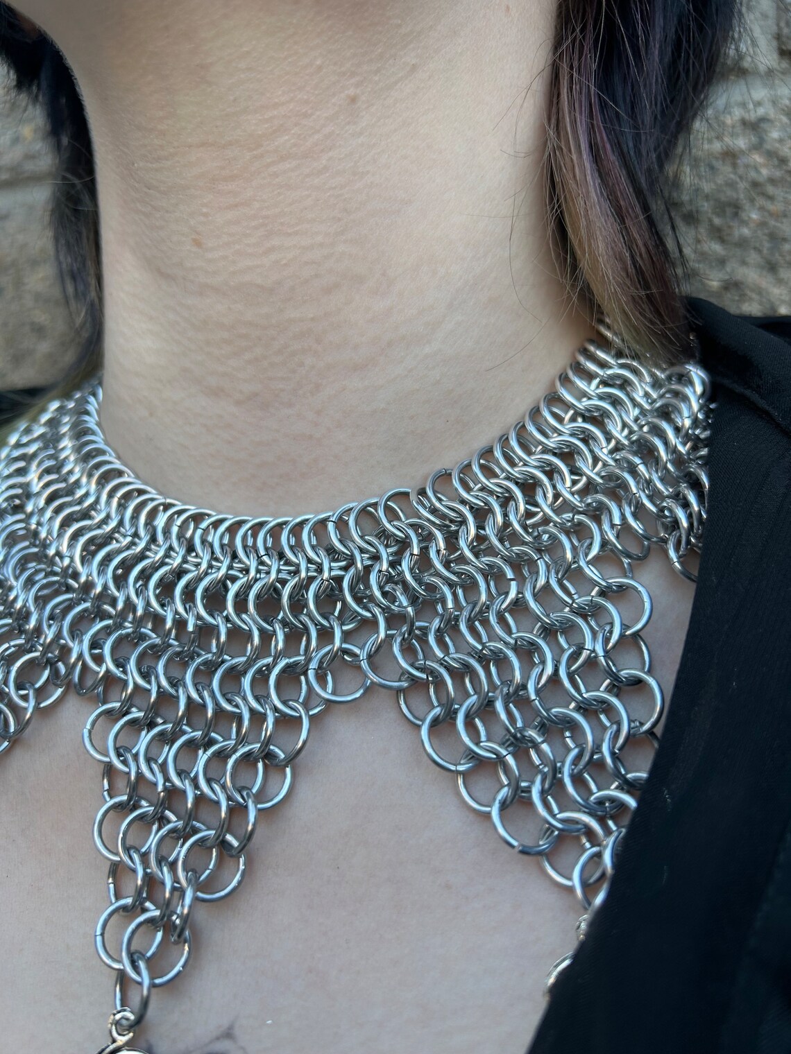 Chainmail Jesters Collar - Etsy