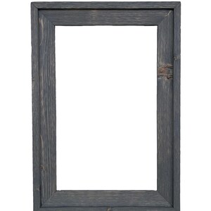 Custom Size Picture Frame | Made to Order Rustic Wood Frames | Barnwood Style Picture Frame - Etsy