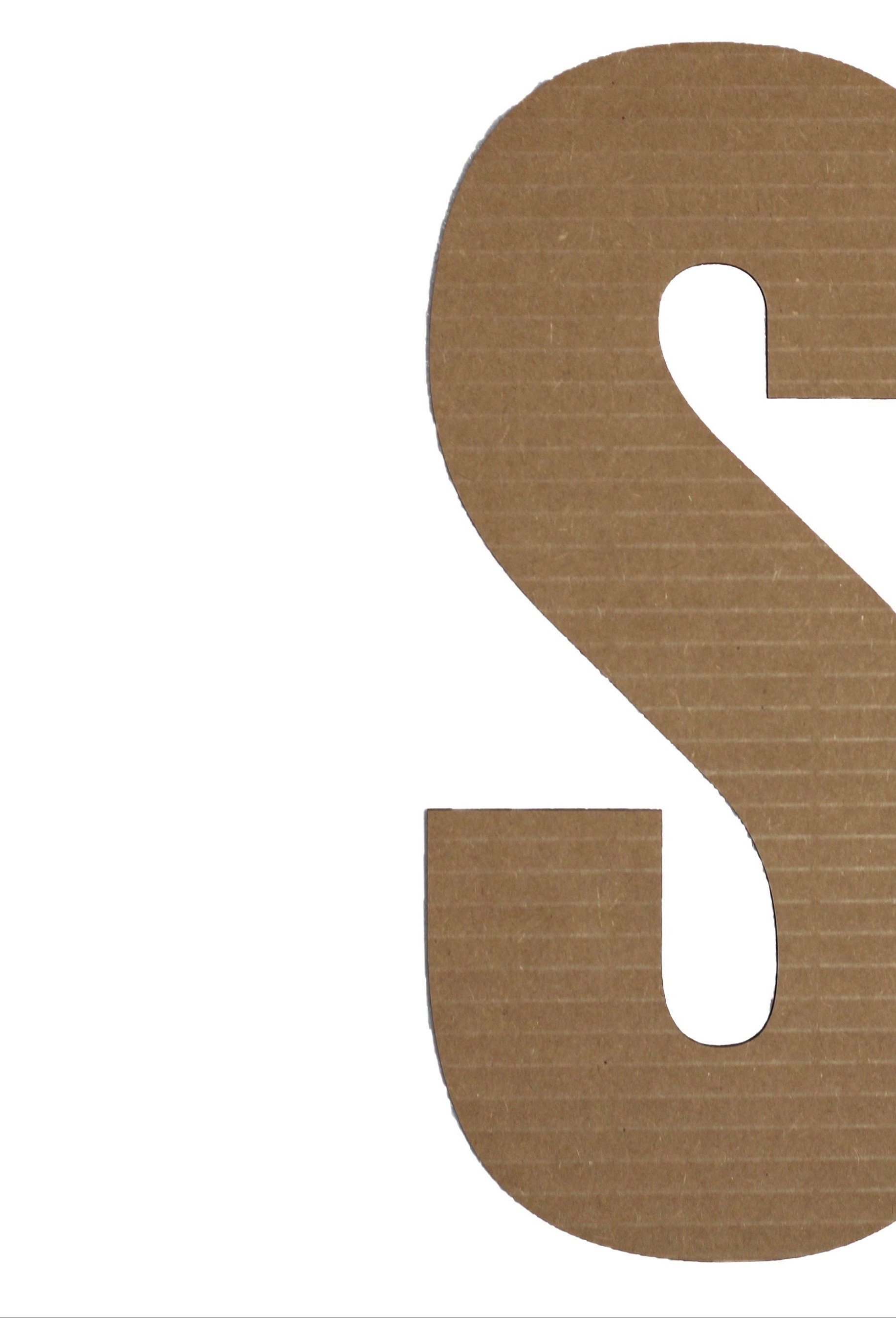 45 Cardboard, Full Alphabet, Letters Only - Etsy