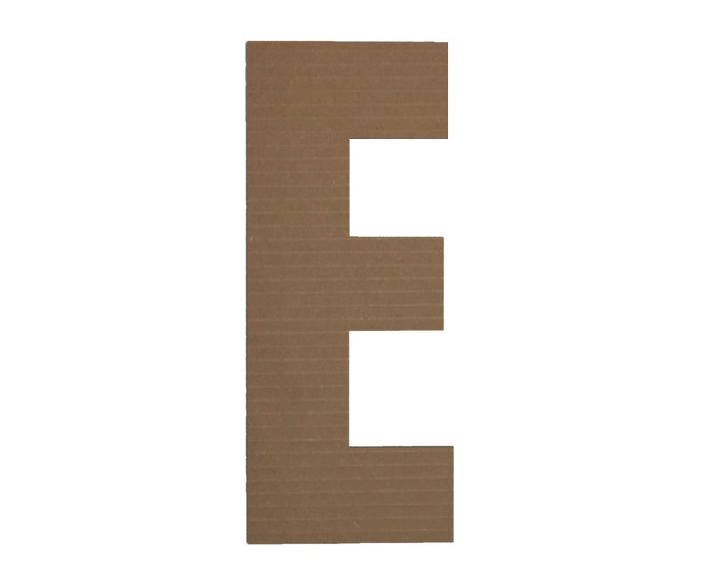 Large Cardboard Numbers Large Cardboard Letters Flat - Etsy