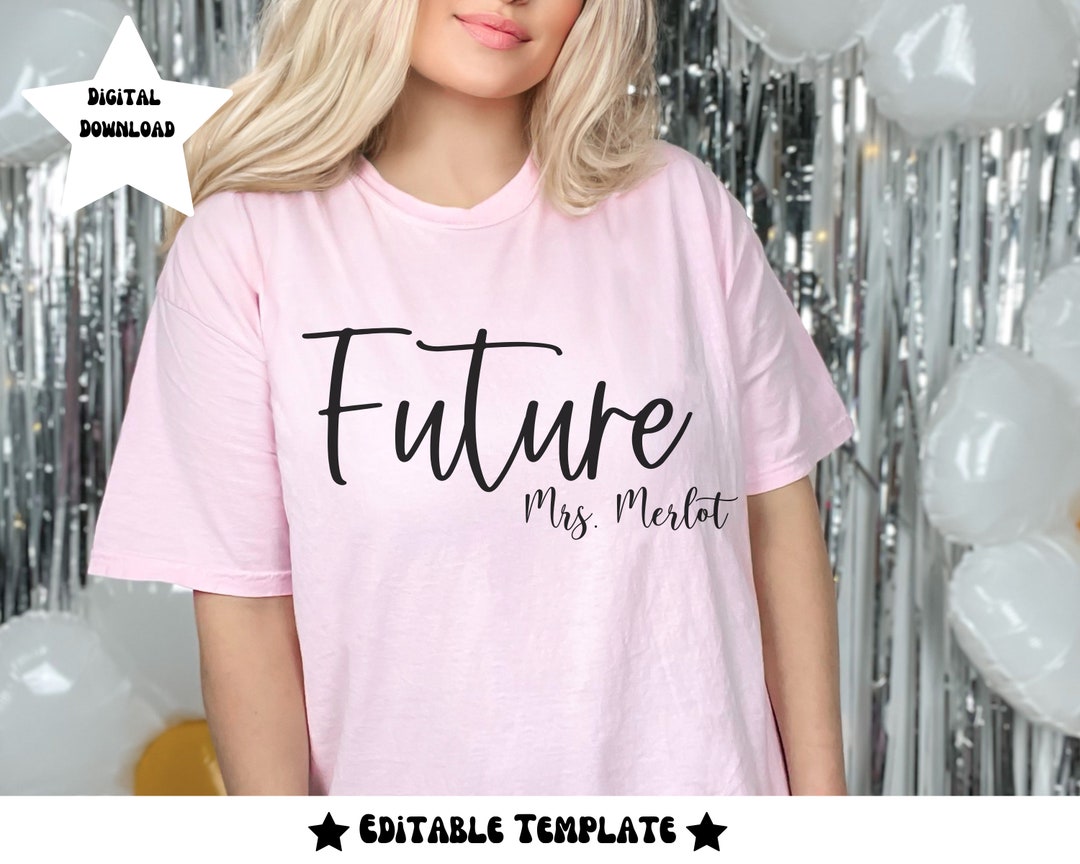 Future Mrs. SVG: Bride-to-be Shirt Design (digital Download) - Etsy