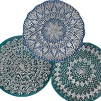 Floral Doily, High Quality PDF Pattern Download, Row by Row ...