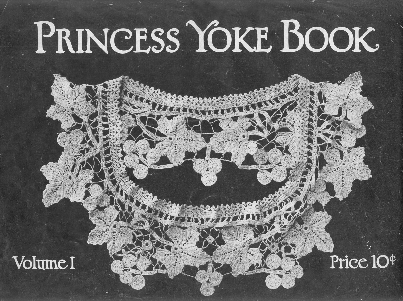 Vintage Crochet Yoke Book for Nightgowns, Summer Dresses, PDF Download ...