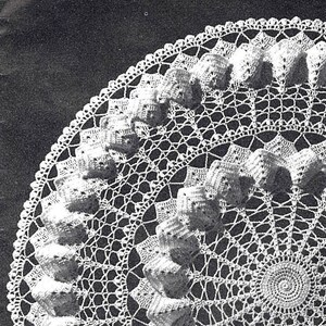 Ruffled Vintage Doily, High Quality PDF Pattern Download - Etsy
