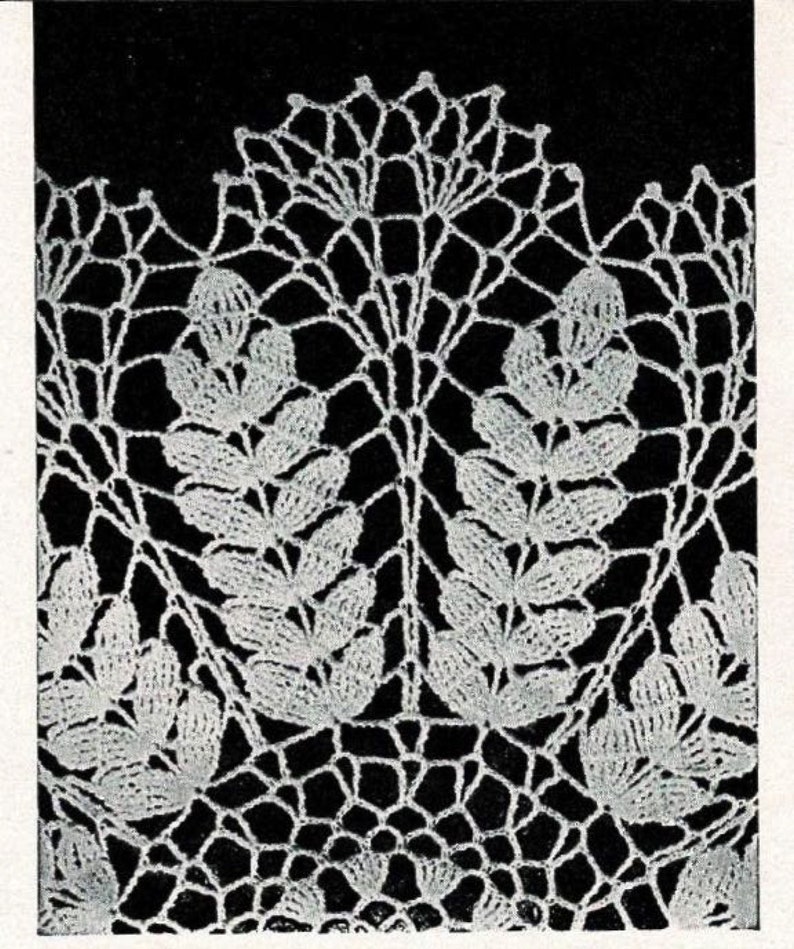 Ripe Wheat Doily, PDF Pattern Download, Row by Row Instructions - Etsy