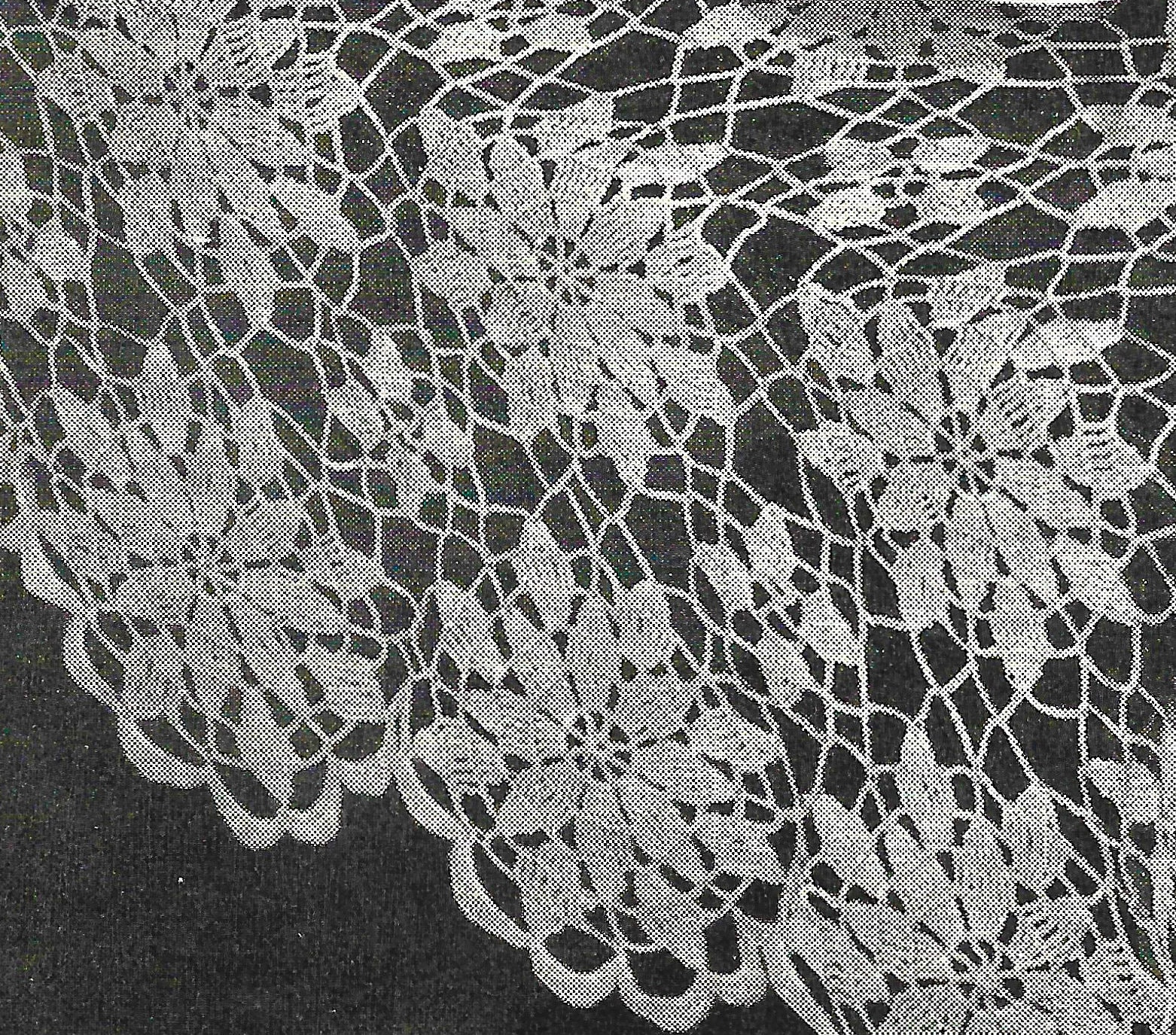 Queen Anne's Lace Vintage Rectangular Tablecloth, High Quality PDF ...