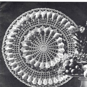 Ruffled Vintage Doily, High Quality PDF Pattern Download - Etsy