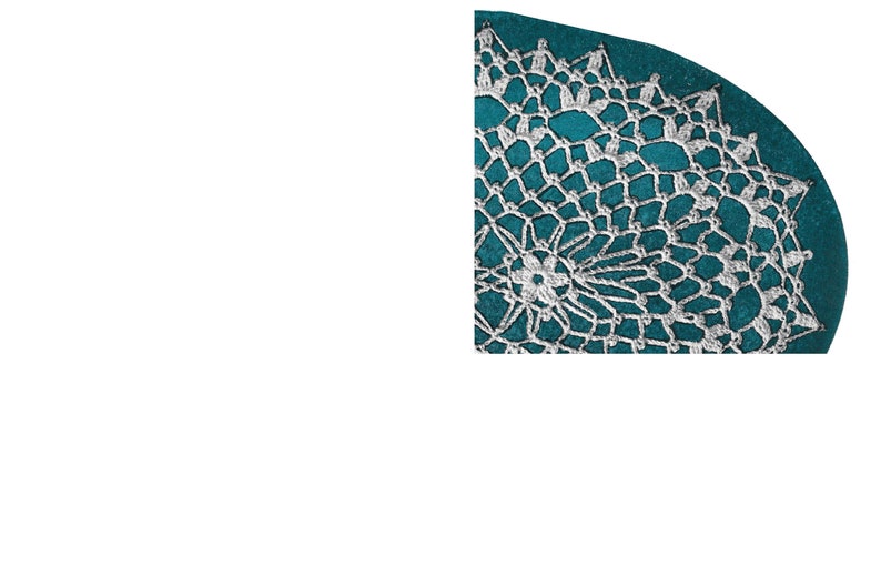 Oval Crochet Doily, High Quality PDF Pattern Download, Row by Row ...