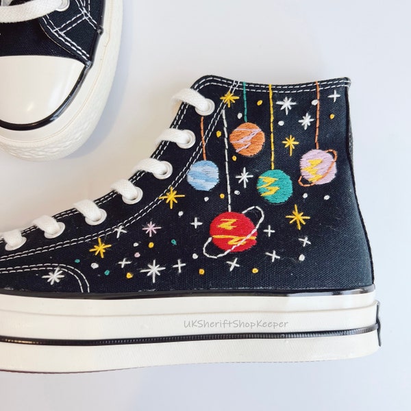 Galaxy Converse - Etsy