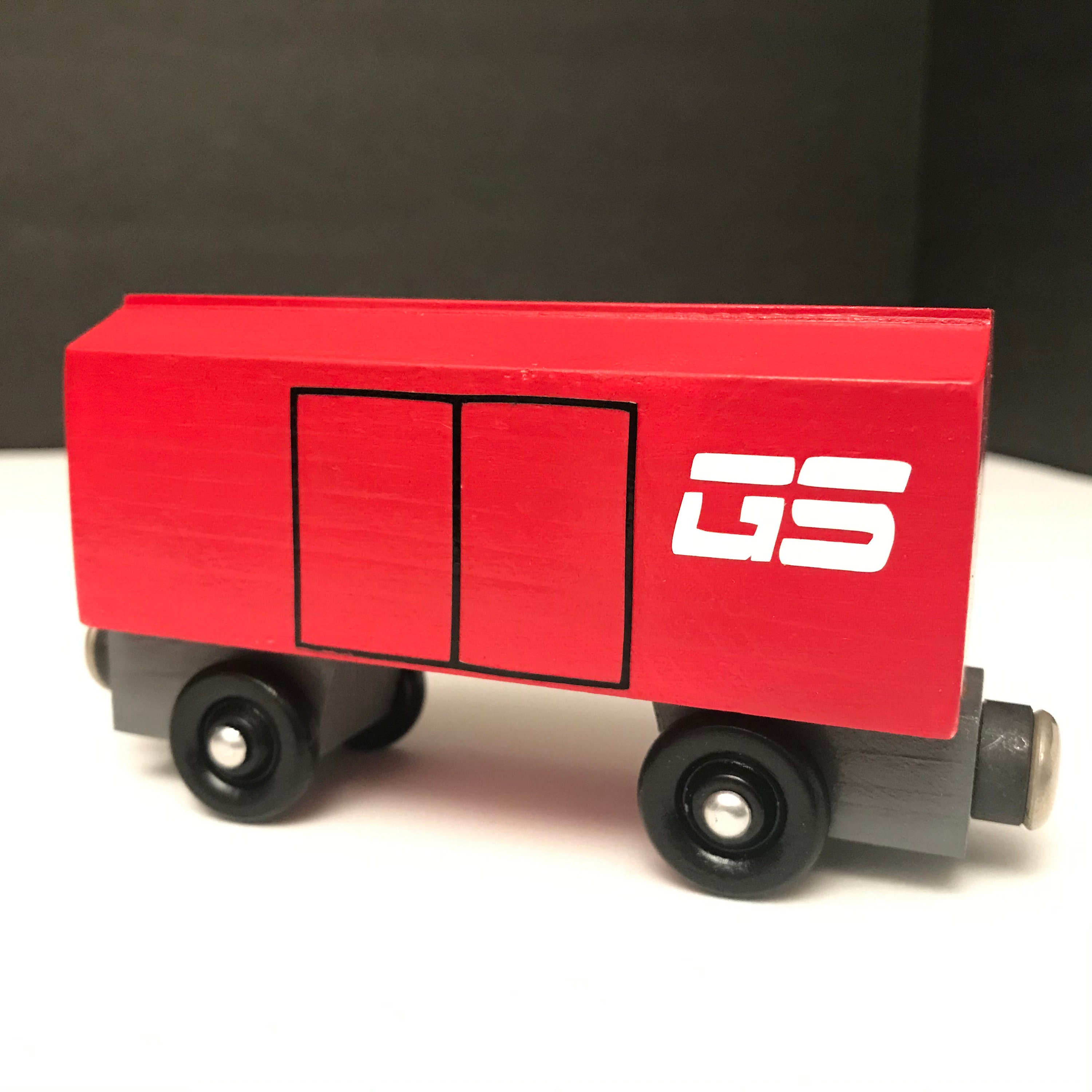 Wooden Toy Train BOXCAR Magnetic for All Popular Wooden - Etsy