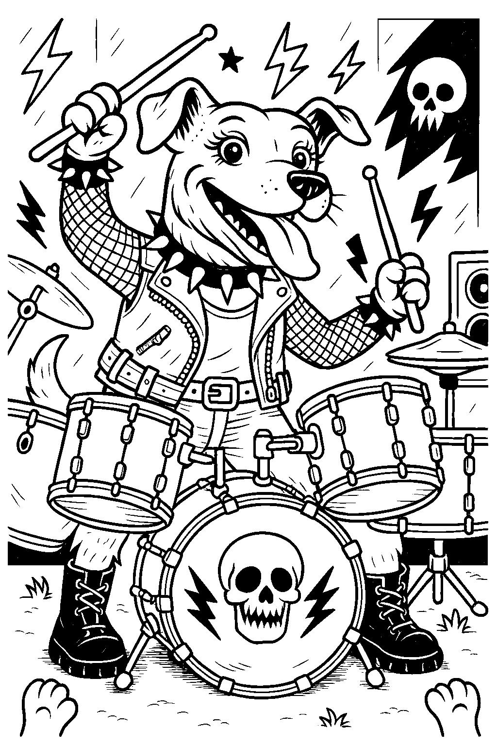 Snouts of Destruction Coloring Pages - Etsy