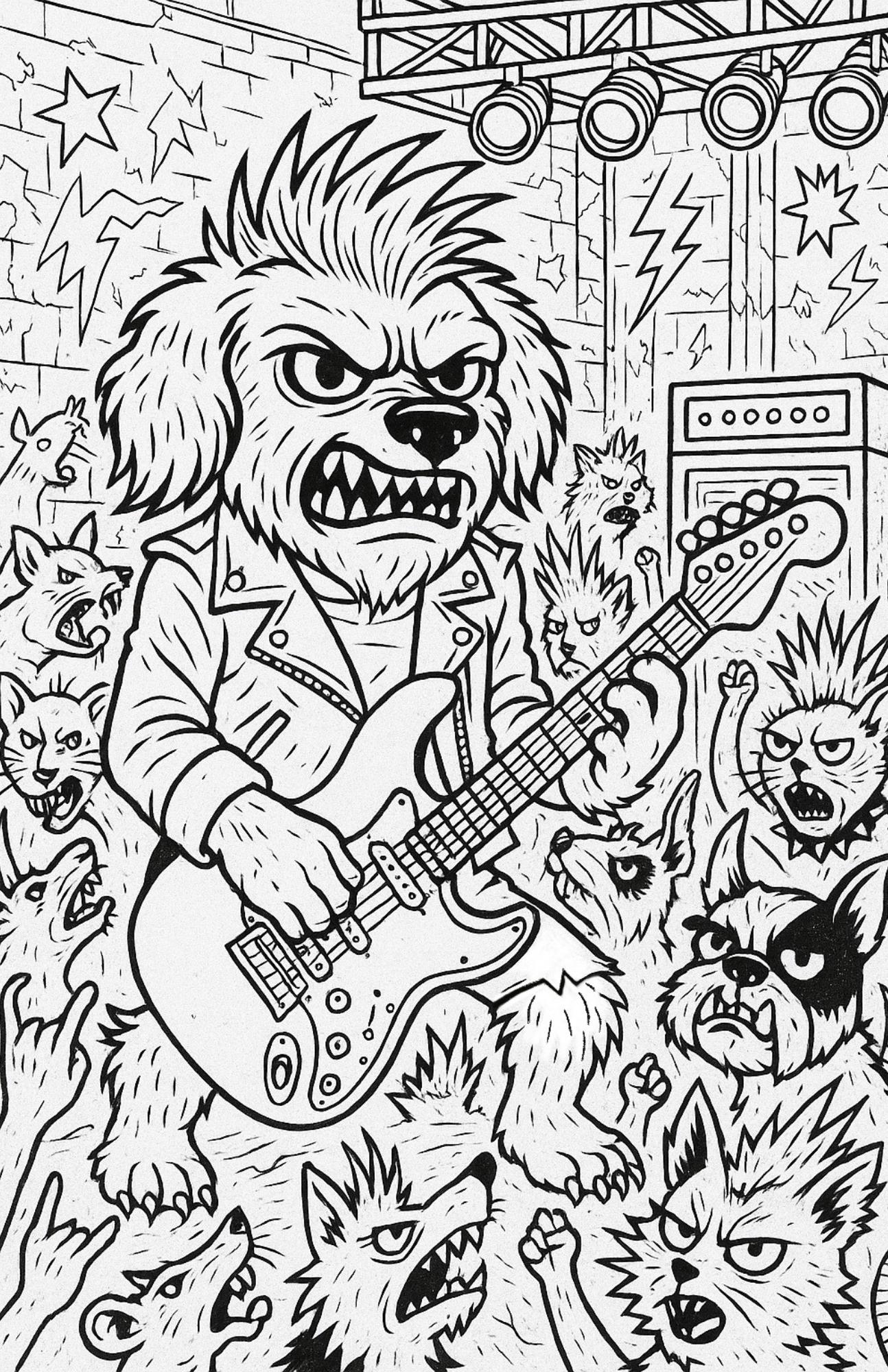 Snouts of Destruction Coloring Pages - Etsy