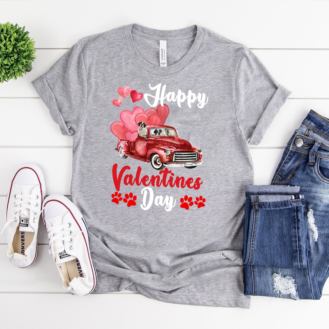 Happy Valentines Day Shirt Valentine Tee Valentines Etsy