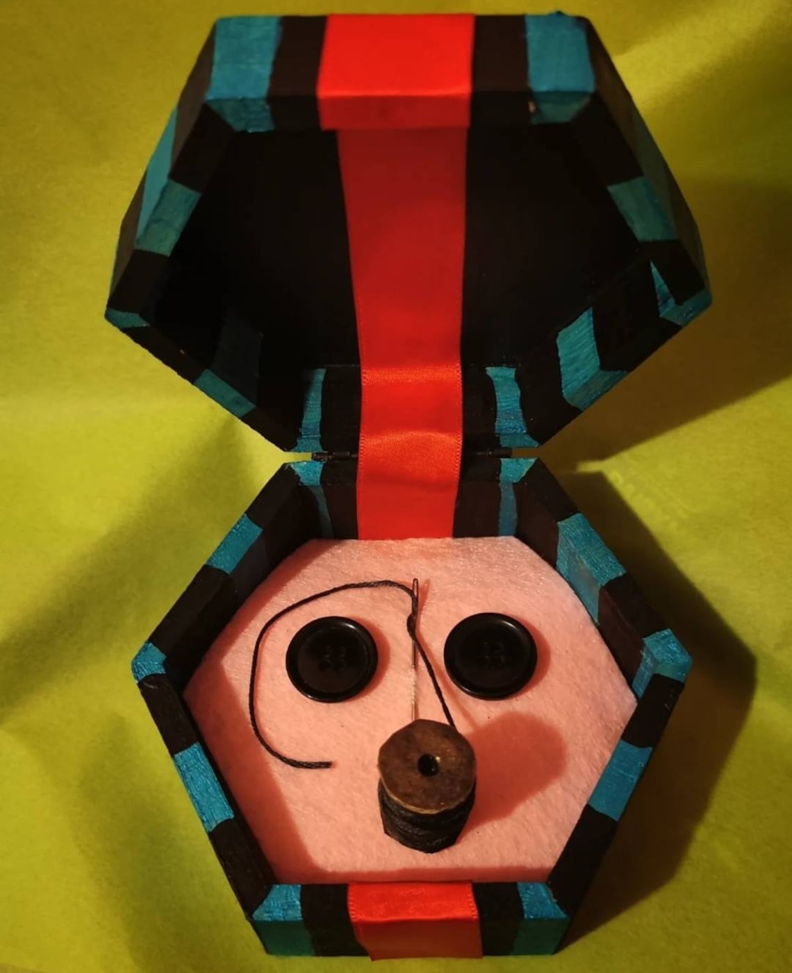 Coraline Button Eye Box Etsy