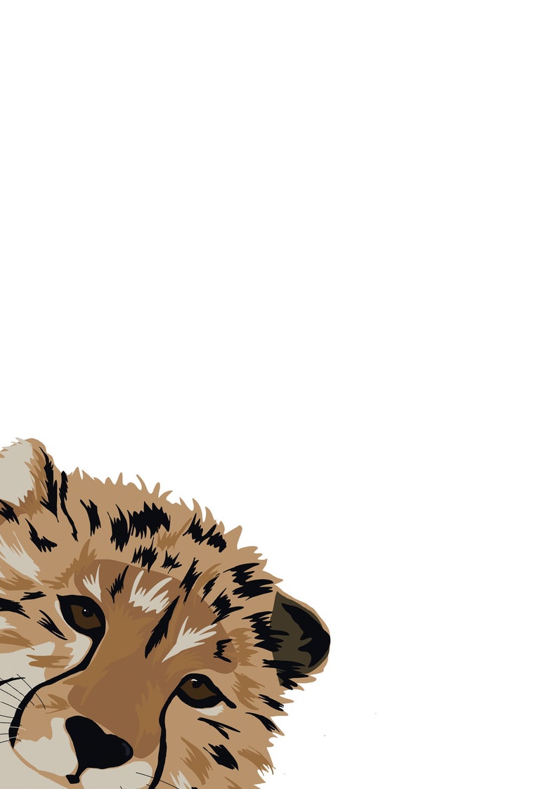 Cheetah Print Set of 3, Printable Wall Art, Art Prints, Digital ...