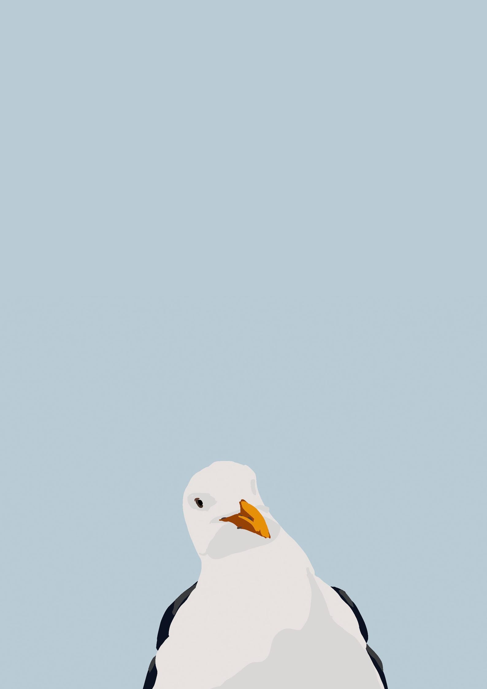 Seagull Print Set of 3, Printable Wall Art, Art Prints, Digital ...