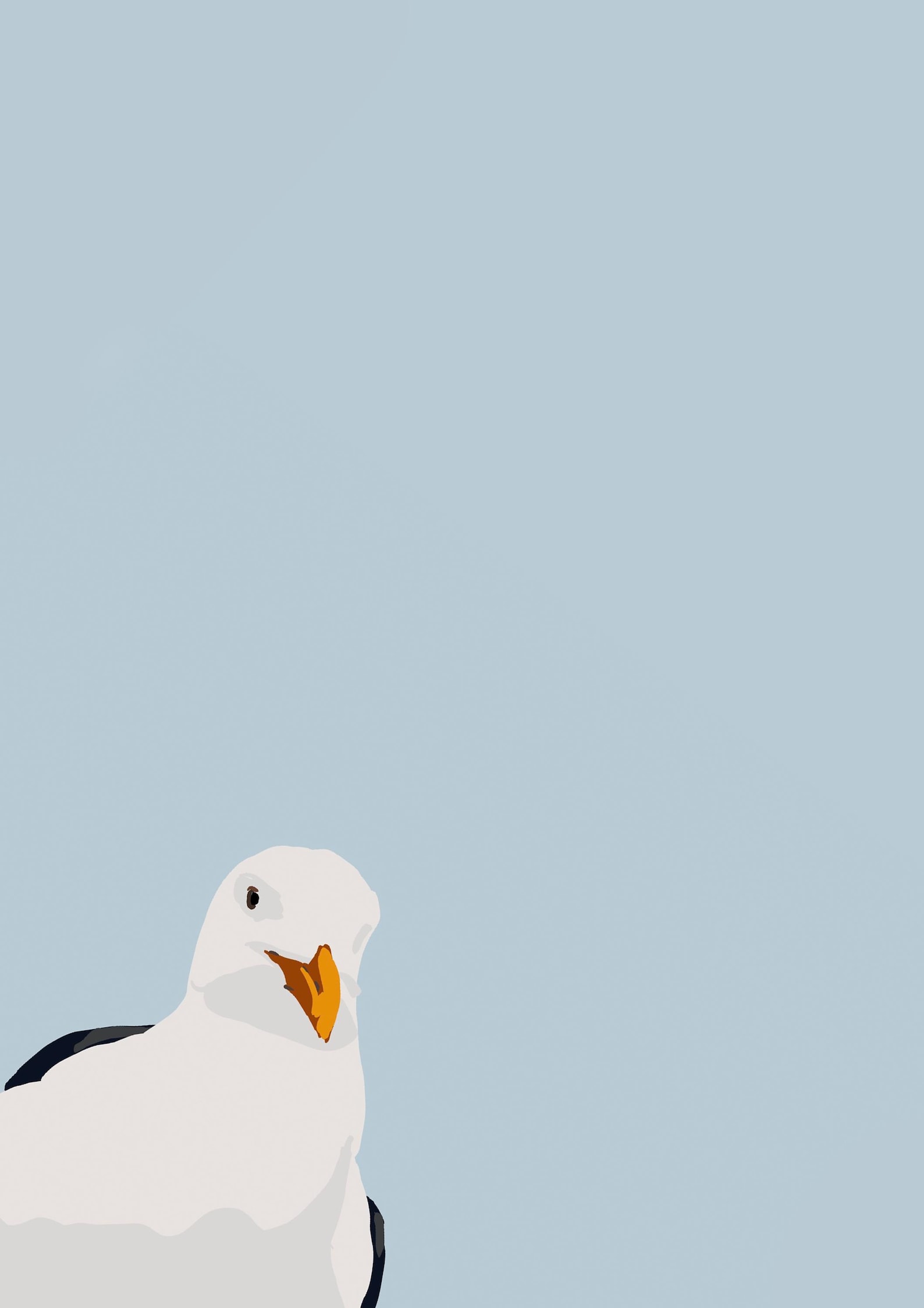 Seagull Print Set of 3, Printable Wall Art, Art Prints, Digital ...