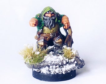 Painted Dwarf Miniature - Etsy