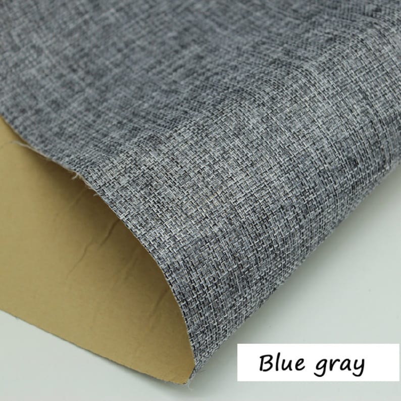 Self-adhesive Linen Fabric Decorative Fabric for Books - Etsy