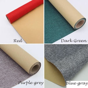 Self-adhesive Linen Fabric, Decorative Fabric for Books, Magazines ...