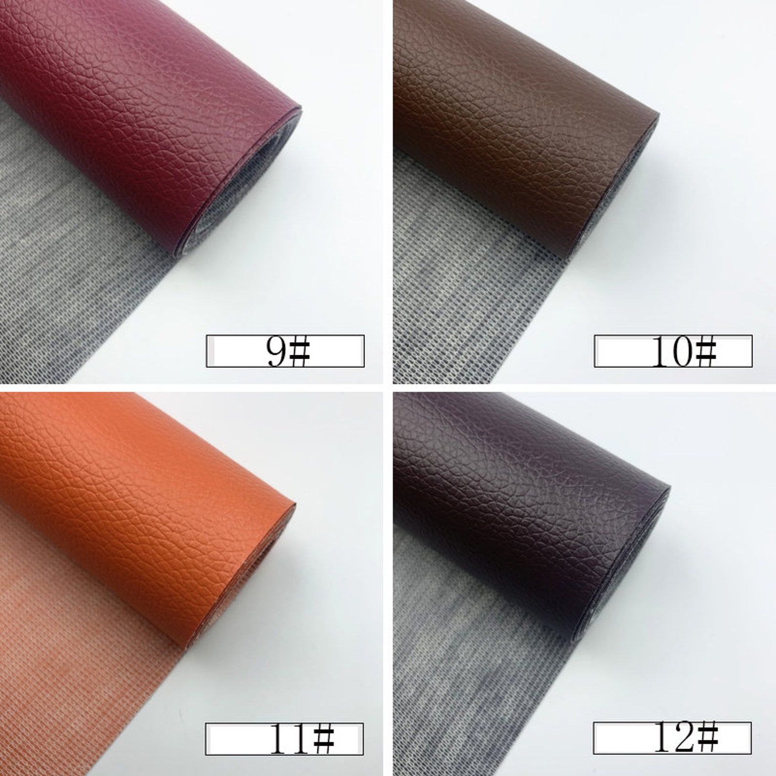 Self-adhesive Leather Decorative Leather Fabricartificial | Etsy