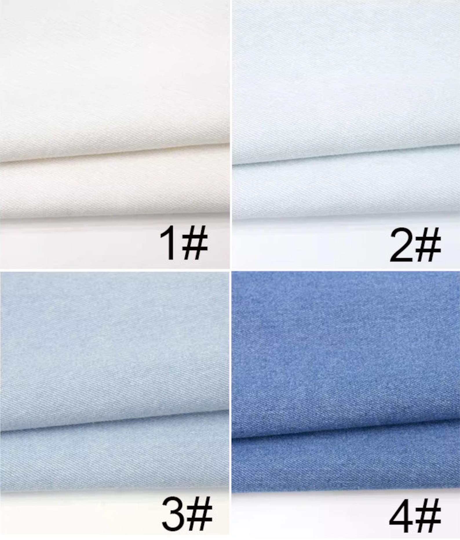 Heavy Blue Denim Fabric, Washed Denim Fabric, Cotton Denim Jean Fabric ...