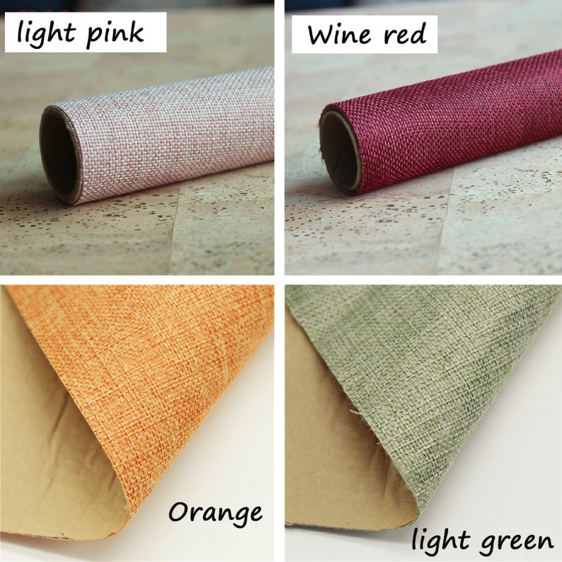 Self-adhesive Linen Fabric Decorative Fabric for Books - Etsy