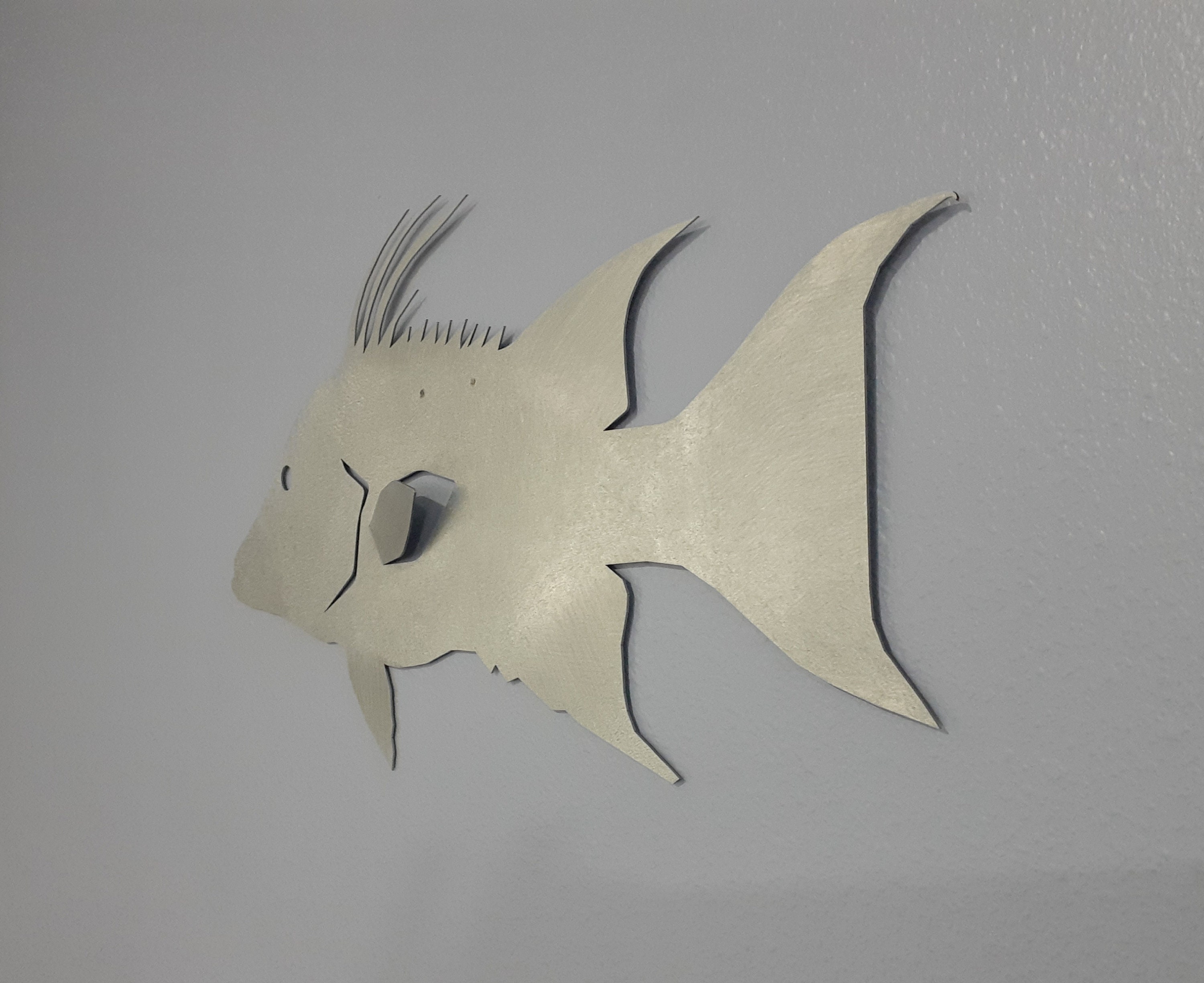 Hog Fish Silhouette Metal Art Work - Etsy