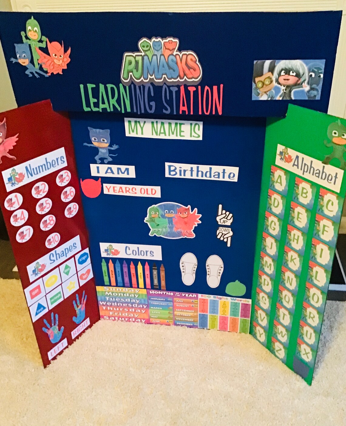 Learning Boards for Toddlers - Etsy