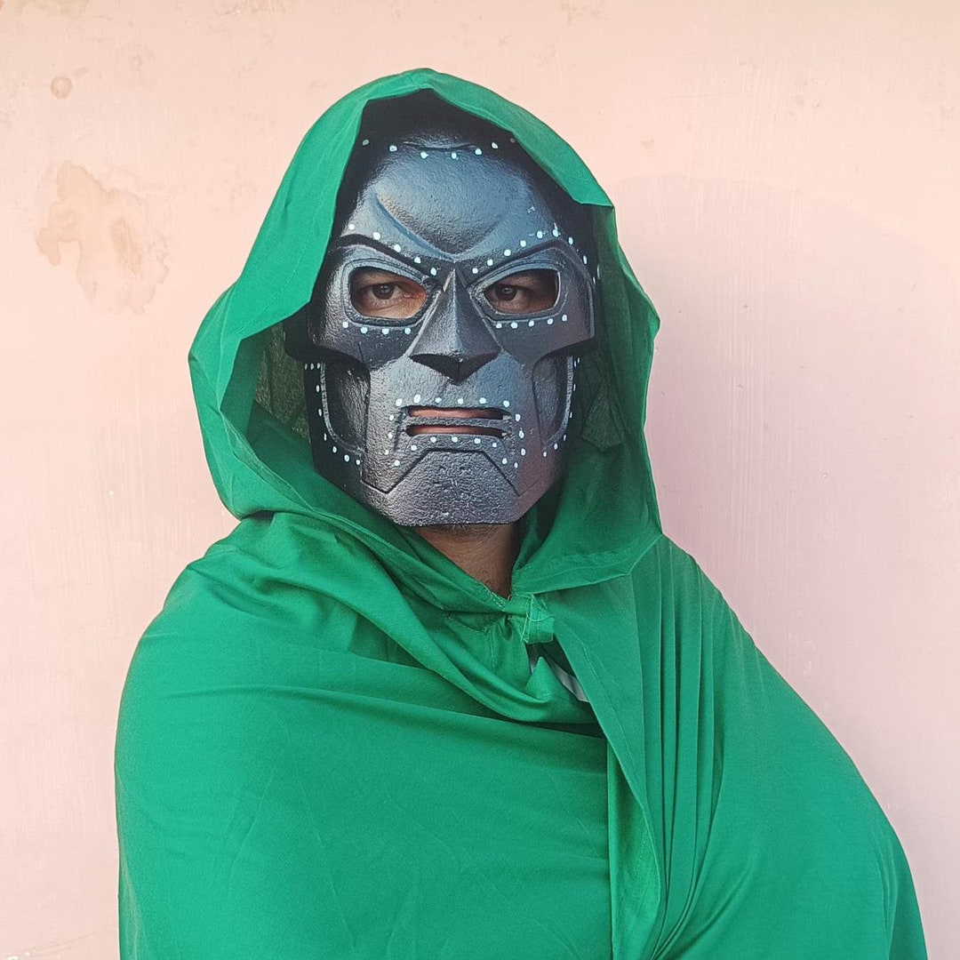 Dr. Doom Mask~doctor Doom Comic Book Mask Helmet Fantastic Cosplay ...