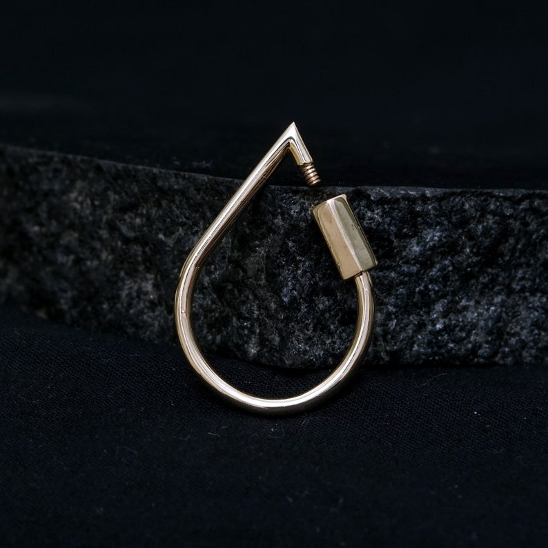 Diamond Gold Clasp Pave Diamond Clasp 14K Solid Gold Clasp | Etsy