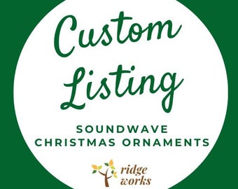 Words Christmas Ornament - Etsy