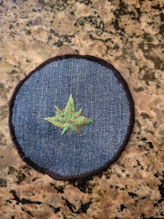 Marijuana Leaf Patch | Etsy