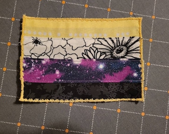 Non-binary Pride Flag Embroidered Patch - Etsy UK