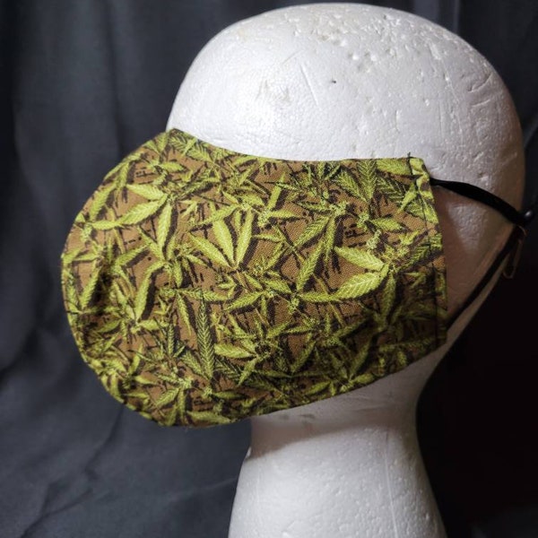 Marijuana Face Mask - Etsy