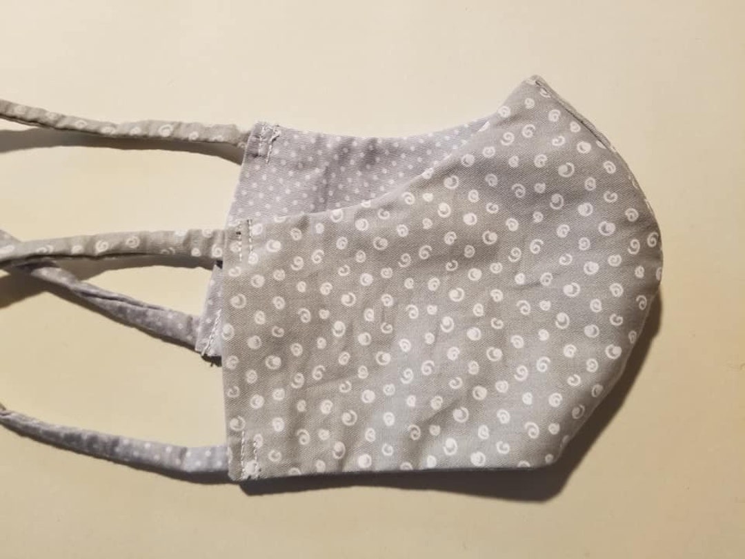 Polka Dot Mask - Etsy
