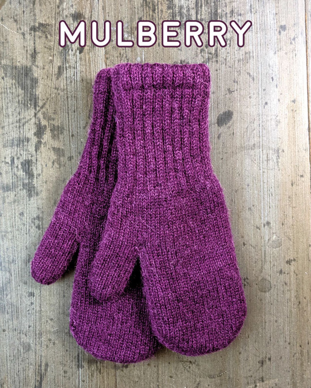 Alpaca Mittens Adult Boucle Lined - BOLD COLORS - Etsy