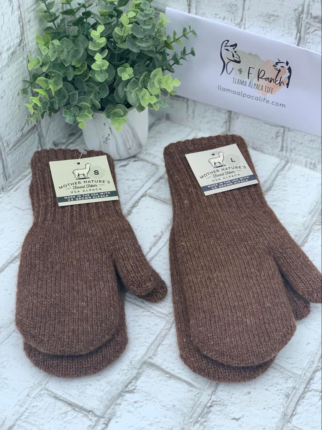 Alpaca Mittens Adult Boulce Lined- NATURAL COLORS - Etsy