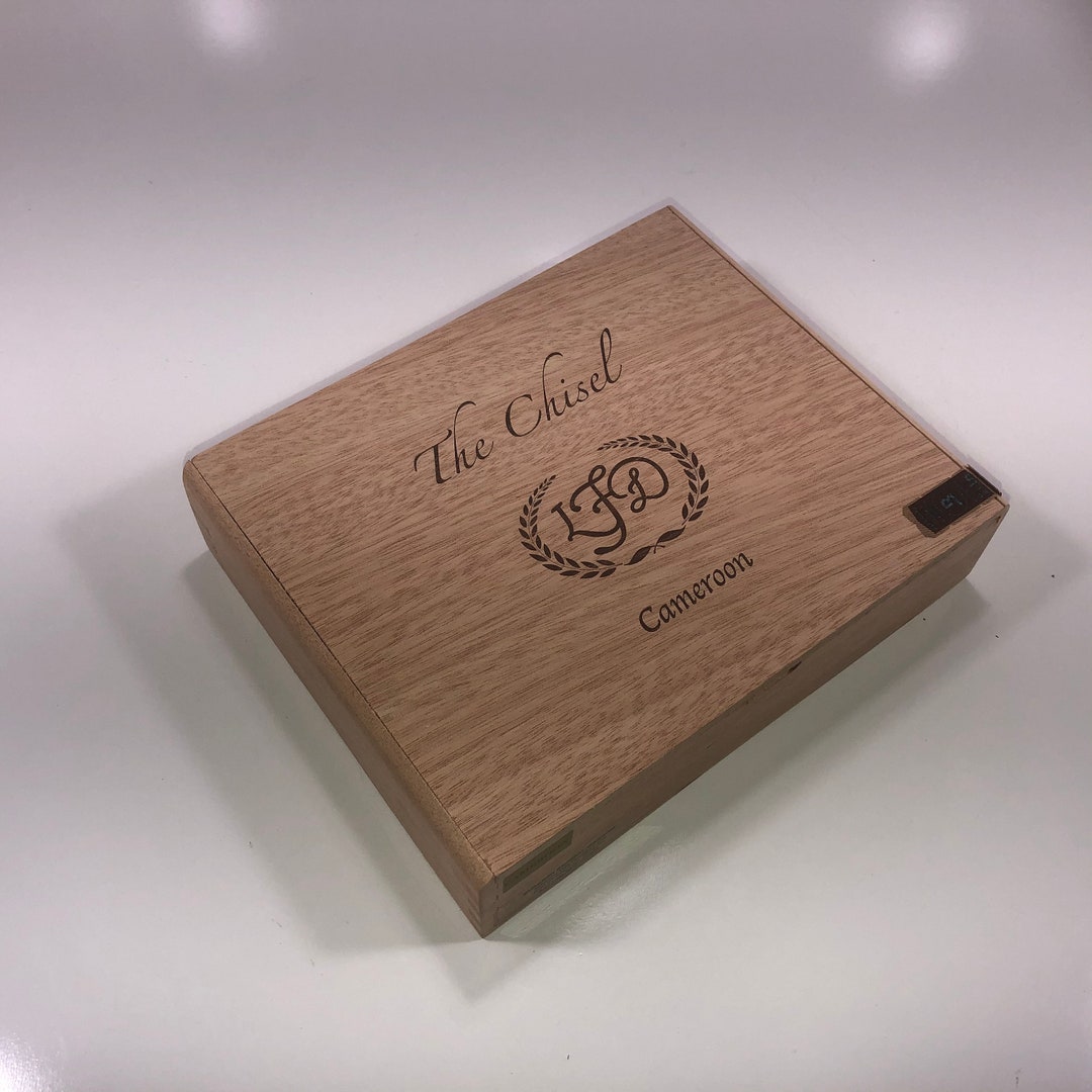 LFD Chisel Empty Wooden Cigar Box 8.75x7x2 - Etsy