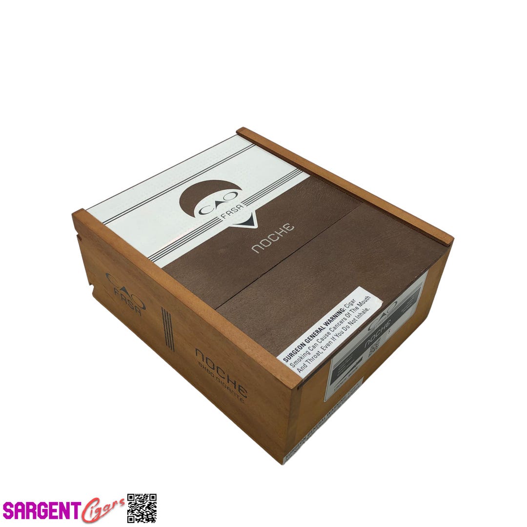 Cao Fasa Gigante Empty Wooden Cigar Box 7x8.5x3.5 - Etsy
